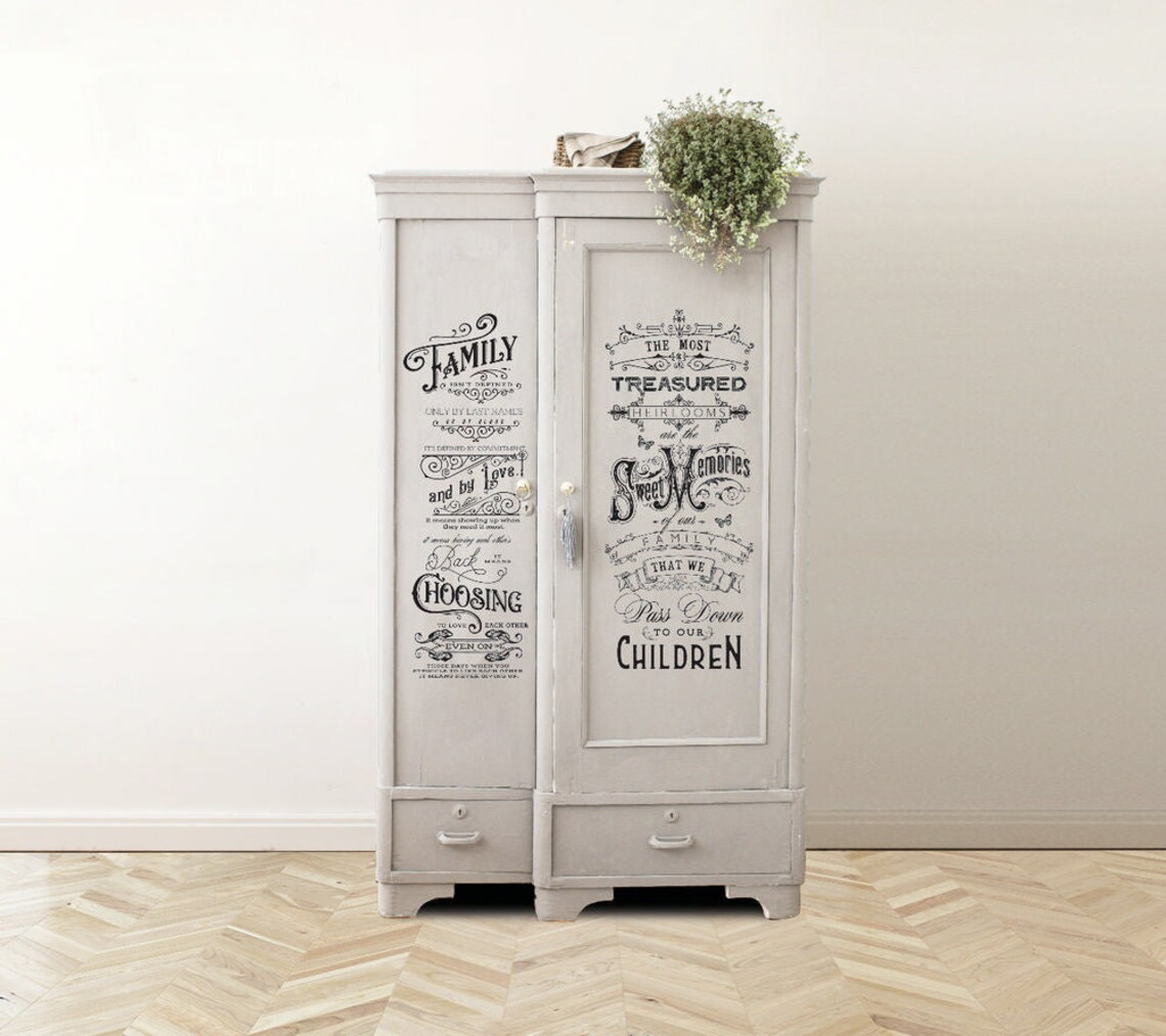 Family Heirlooms Decor Transfer REDESIGN WITH PRIMA Prima - Etsy UK