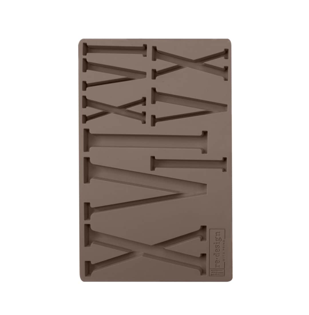 Numerals Decor Mould, REDESIGN WITH PRIMA, Silicone Craft Mould - Etsy