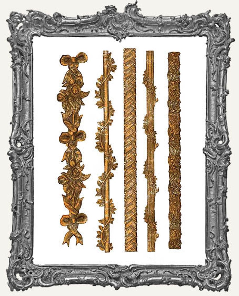 Sicilian Borders Decor Mould, REDESIGN WITH PRIMA, Silicone Craft Mould ...