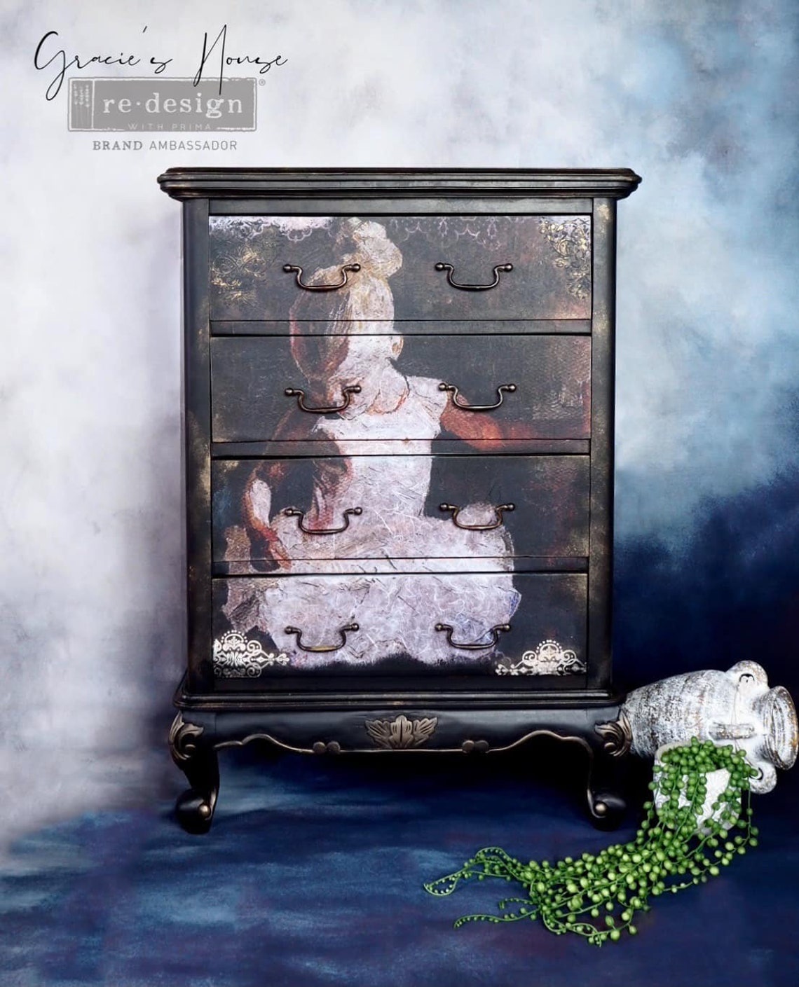 Dancer A1 Decoupage Paper REDESIGN WITH PRIMA Mulberry Rice - Etsy