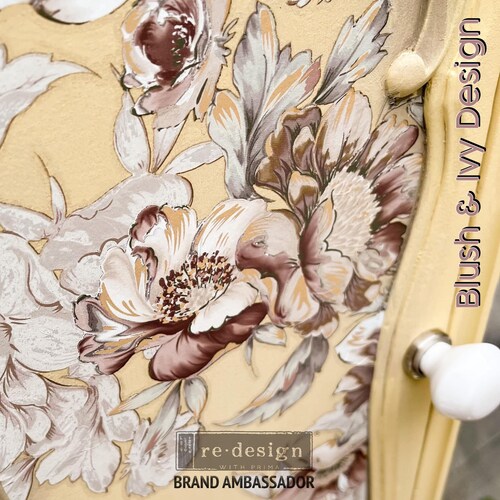 The Flower Fields Decor Transfer REDESIGN WITH PRIMA Prima - Etsy