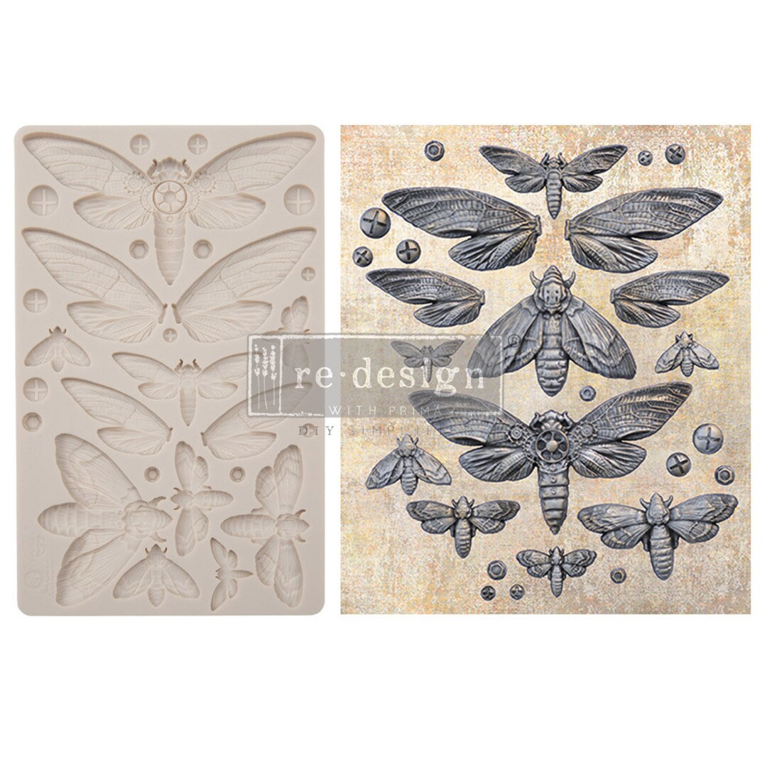 Nocturnal Insects Decor Mould, Finnabair From REDESIGN WITH PRIMA ...