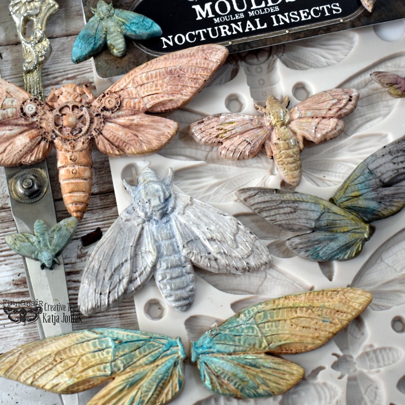 Nocturnal Insects Decor Mould, Finnabair From REDESIGN WITH PRIMA ...