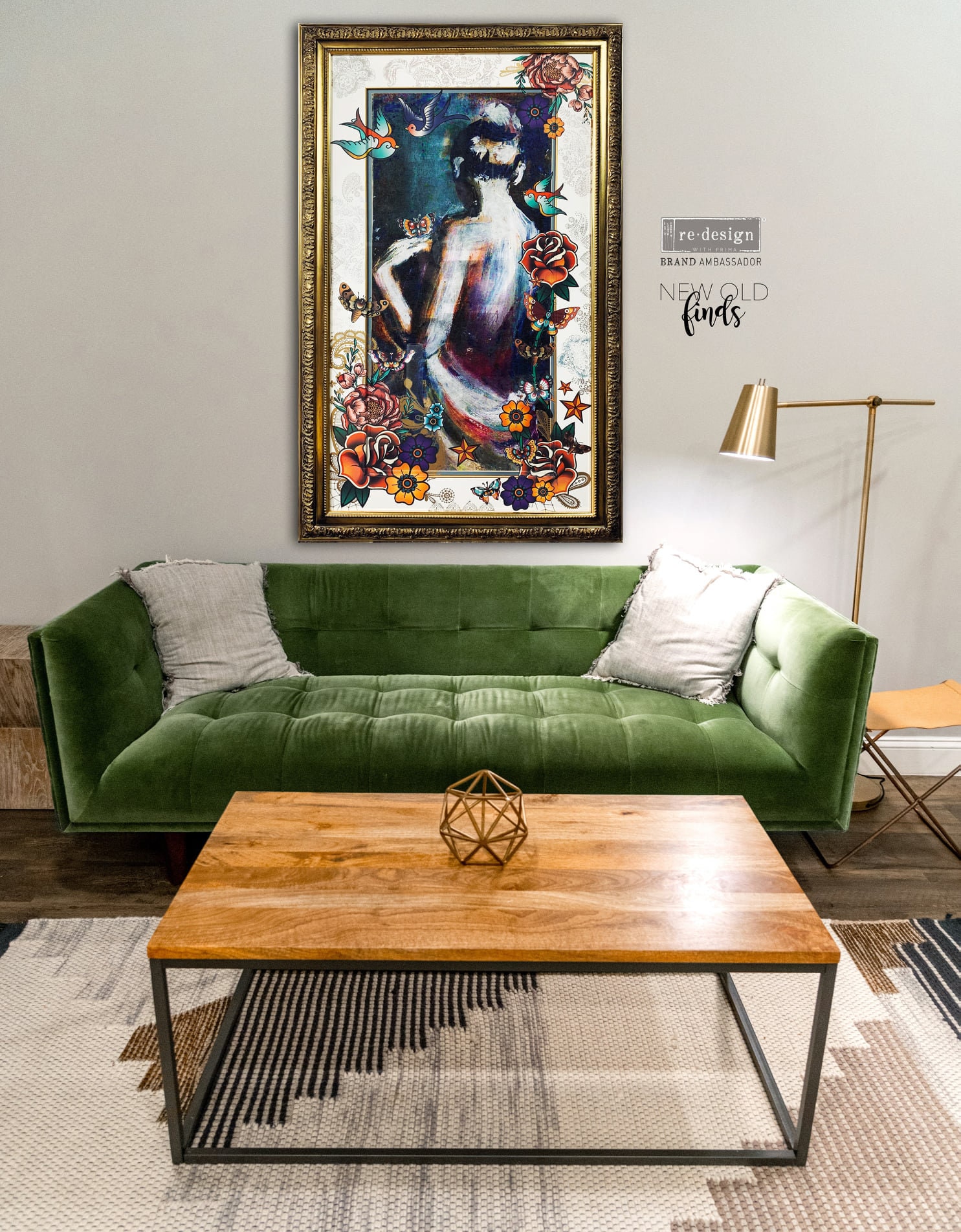 Inked Flash Decor Transfer (cece Restyled), REDESIGN WITH PRIMA, - Etsy