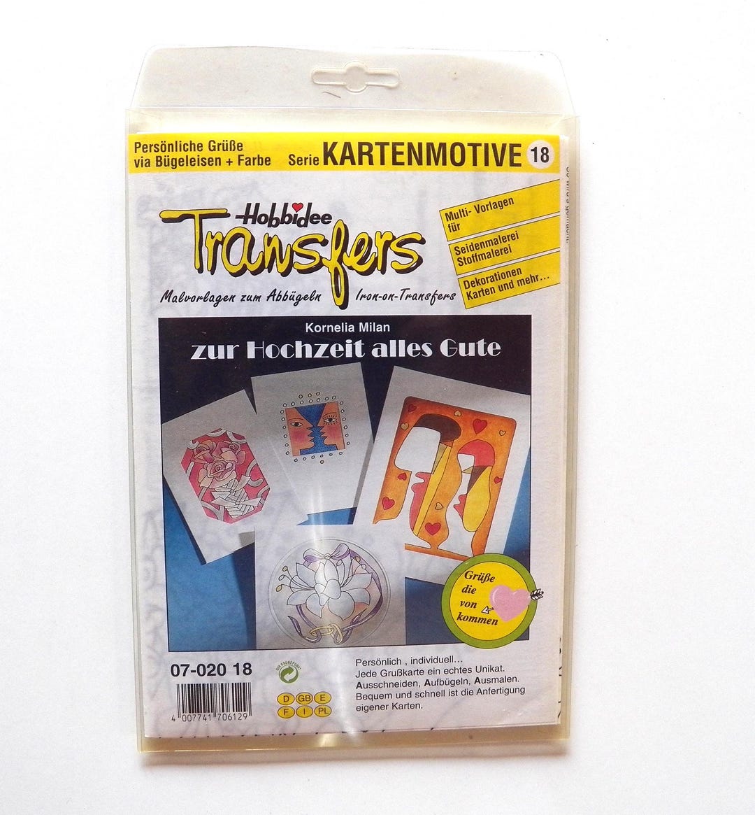 Transfers, Coloring Pages for Ironing, “happy Wedding” Card Motifs for ...