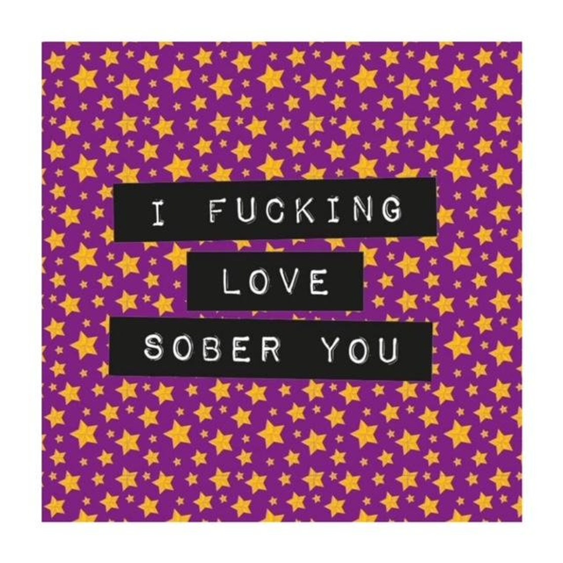 Sober Fish Valentine's Day Sobriety Love Teetotal - Etsy