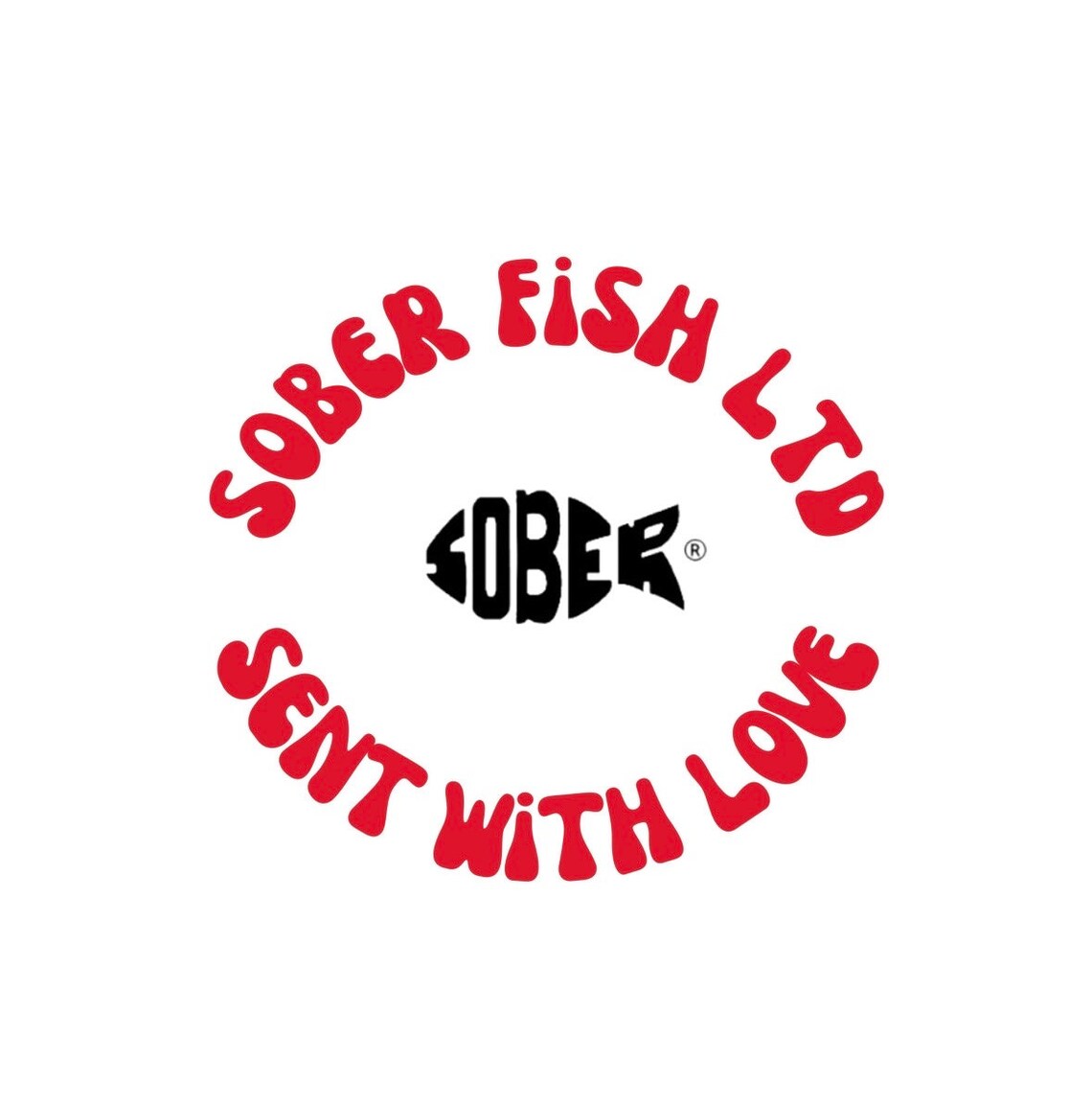 Sober Fish, Soberversary, Sobriety Card, Sober Card, Teetotal, Recovery ...