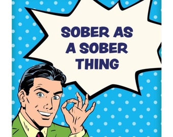 Sober Fish Sobriety Card Sober Card Teetotal Soberversary - Etsy