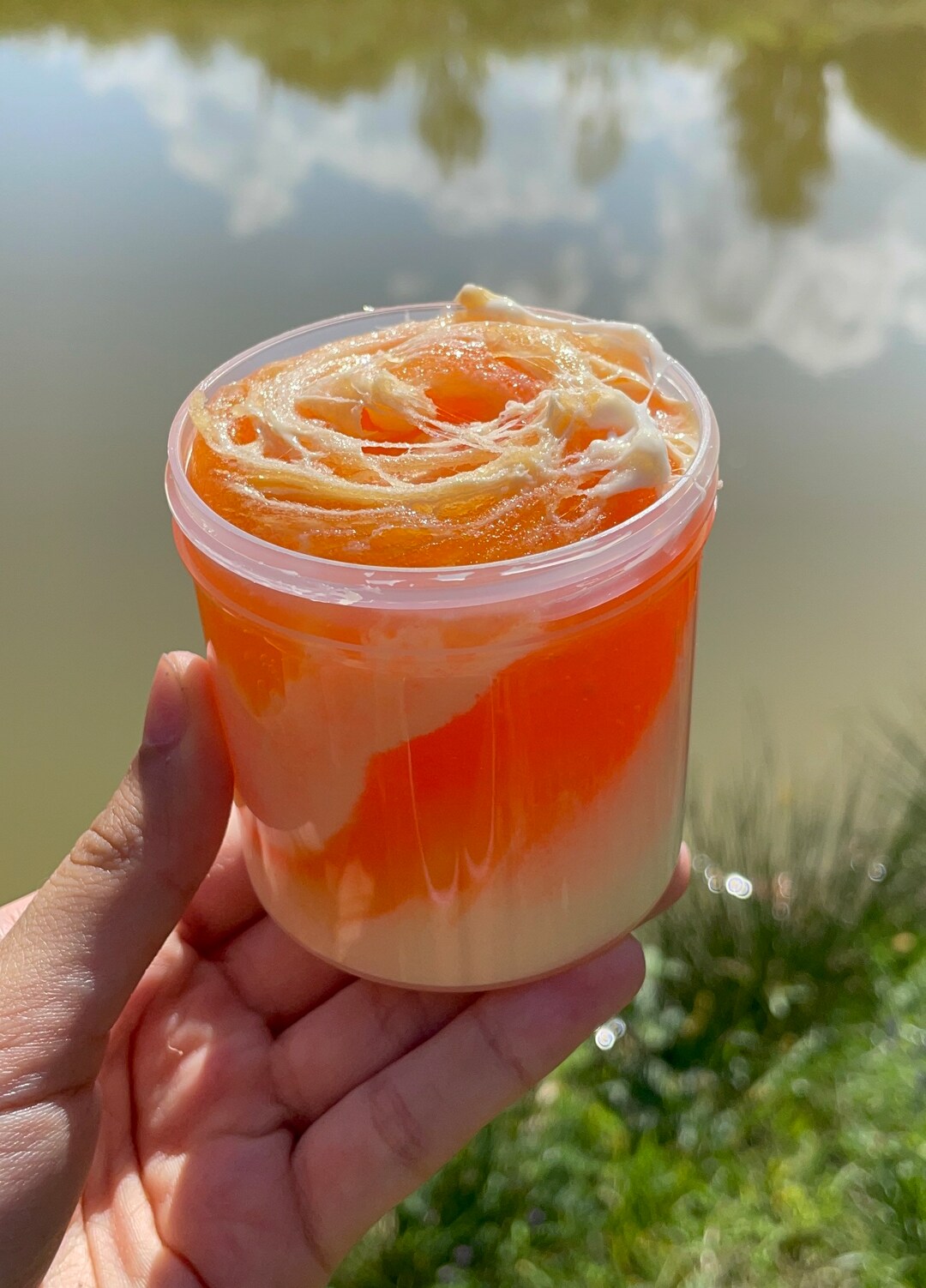 Melted Creamsicle Slime (scented) - Etsy