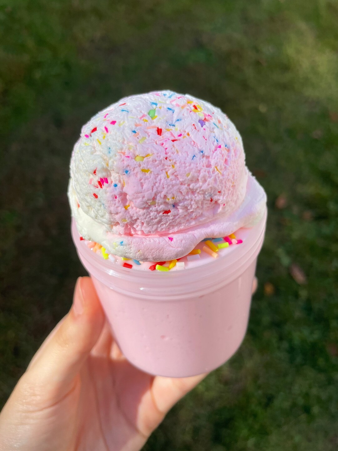 Circus Cookie Ice Cream Slime (scented) - Etsy