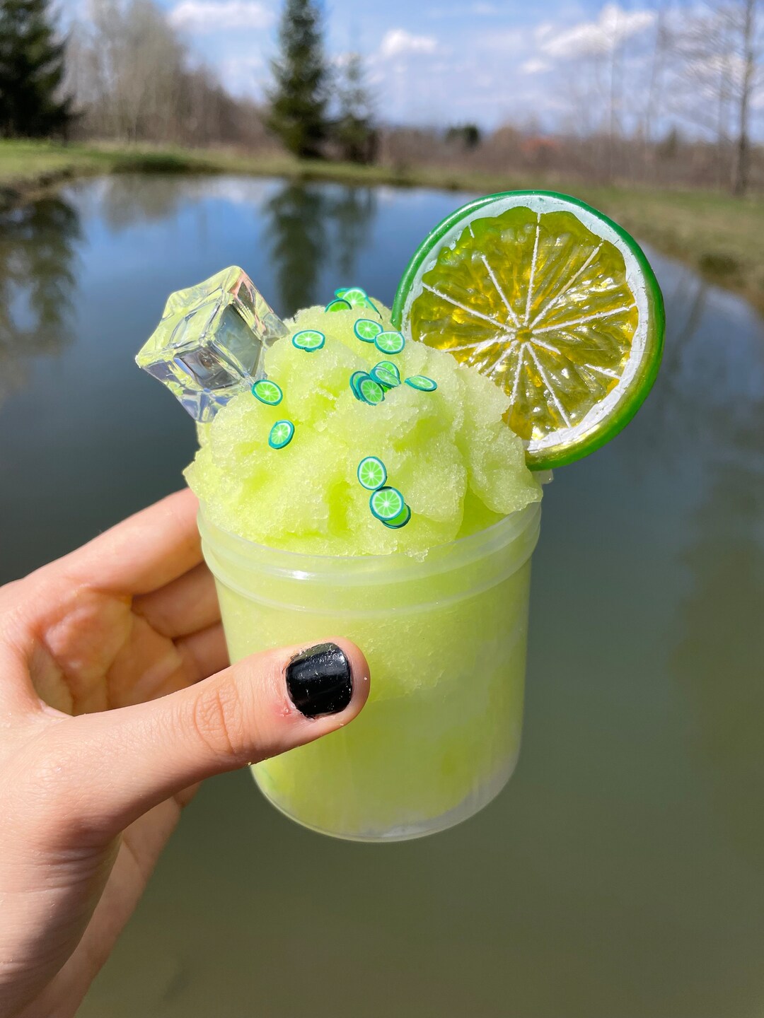 Margarita Slushy Slime (scented) - Etsy