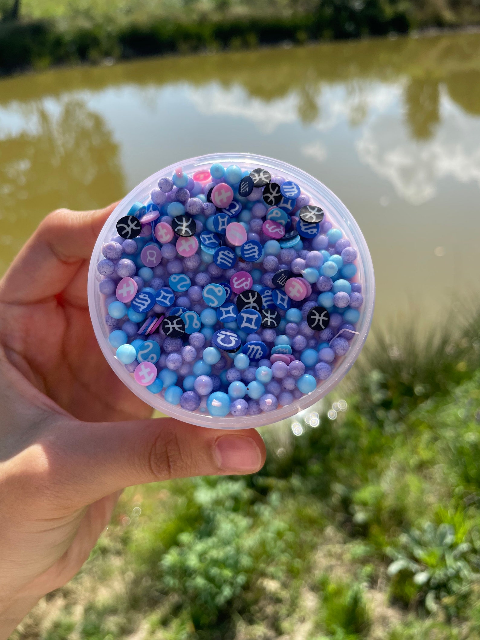 Zodiac Crunch Slime scented - Etsy