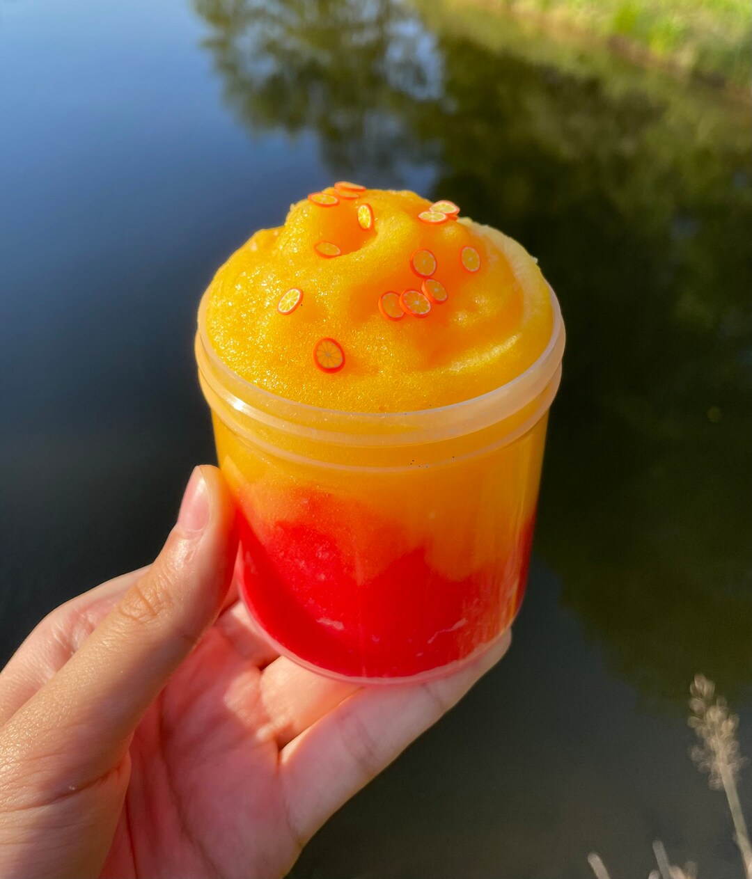 Sunset Cocktail Icee Slime (scented) - Etsy