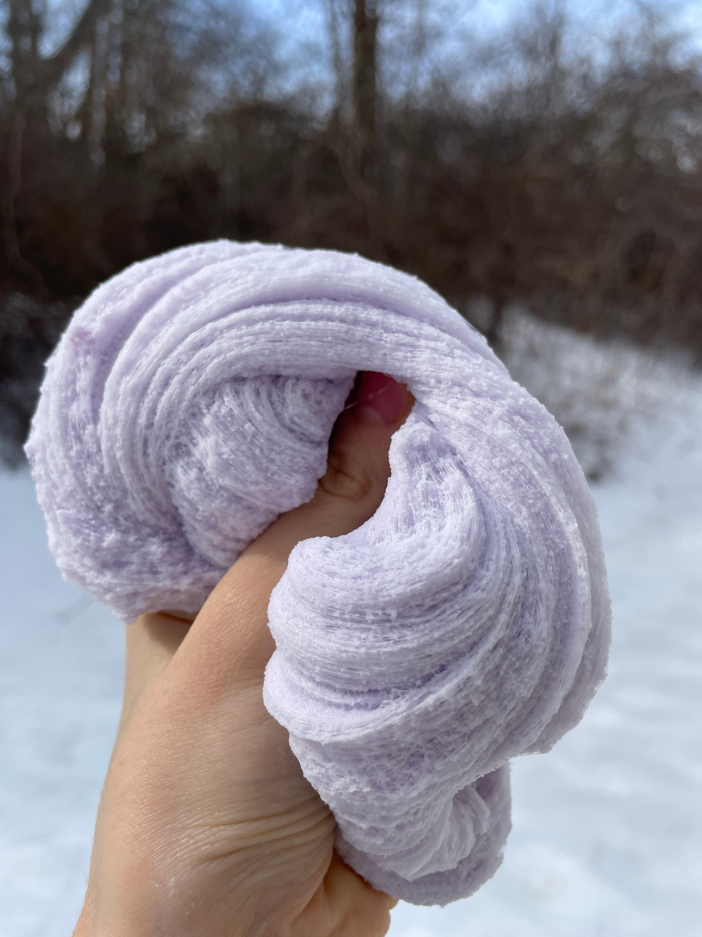 Lavender Cloud Slime scented - Etsy