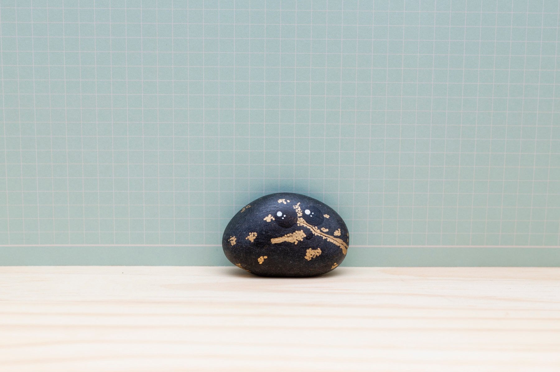 Small Emotional Pebble Buddy Kawaii Cute Face Rock Friendly Unique Pet ...