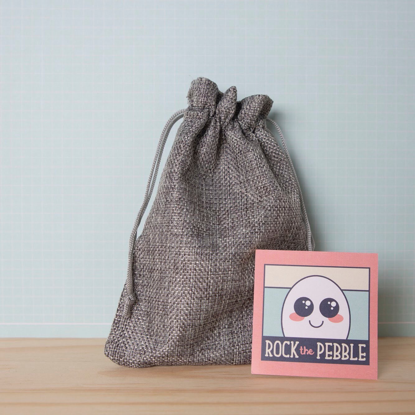 Small Pebble Buddy - Kawaii Cute Face - Pebble Friendly - Unique Gift ...