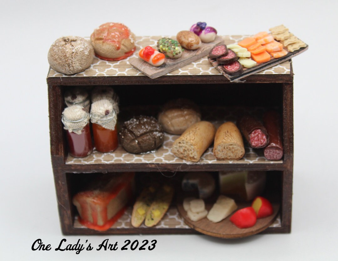 Miniature Bread Shelf - Etsy
