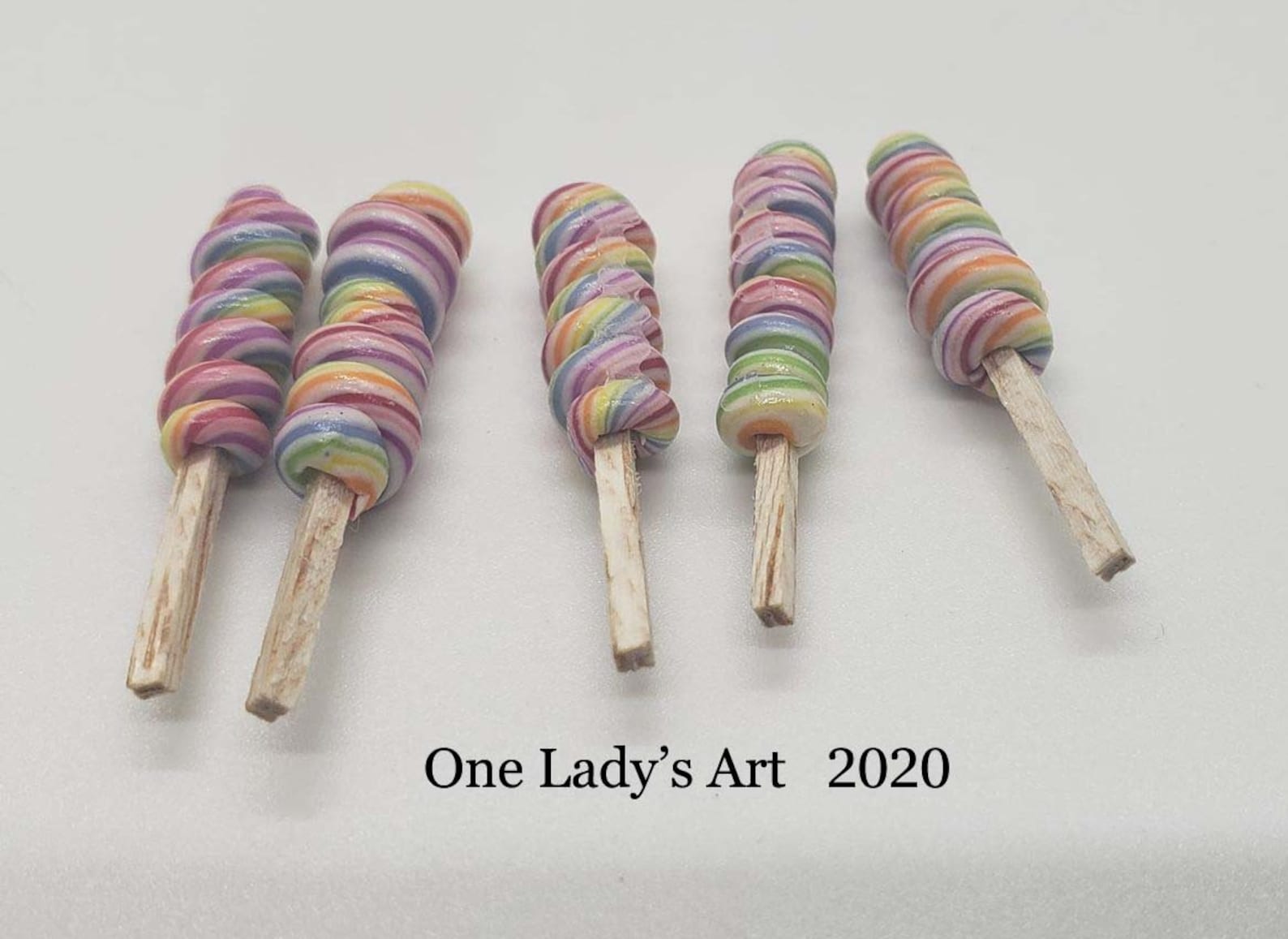Miniature Swirl Stick Lollipops 5 - Etsy
