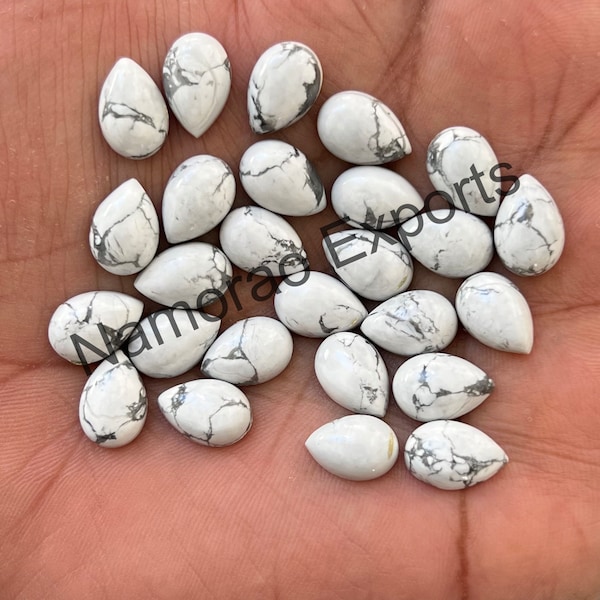 Howlite Cabochon - Etsy