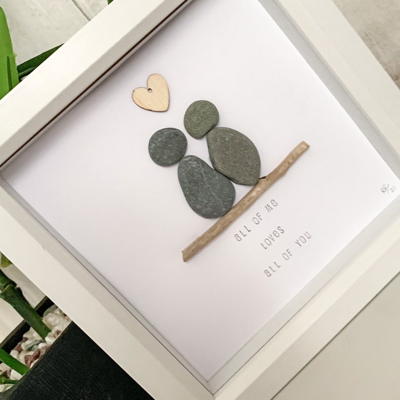 Anniversary Pebble Art Personalised Pebble Art Anniversary - Etsy