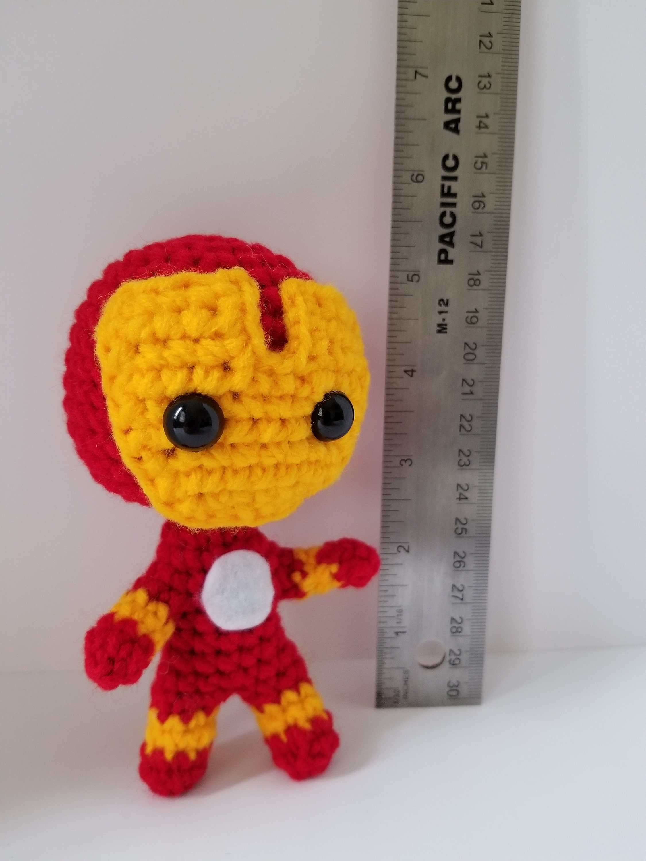 Iron Man Crochet Amigurumi Avengers | Etsy