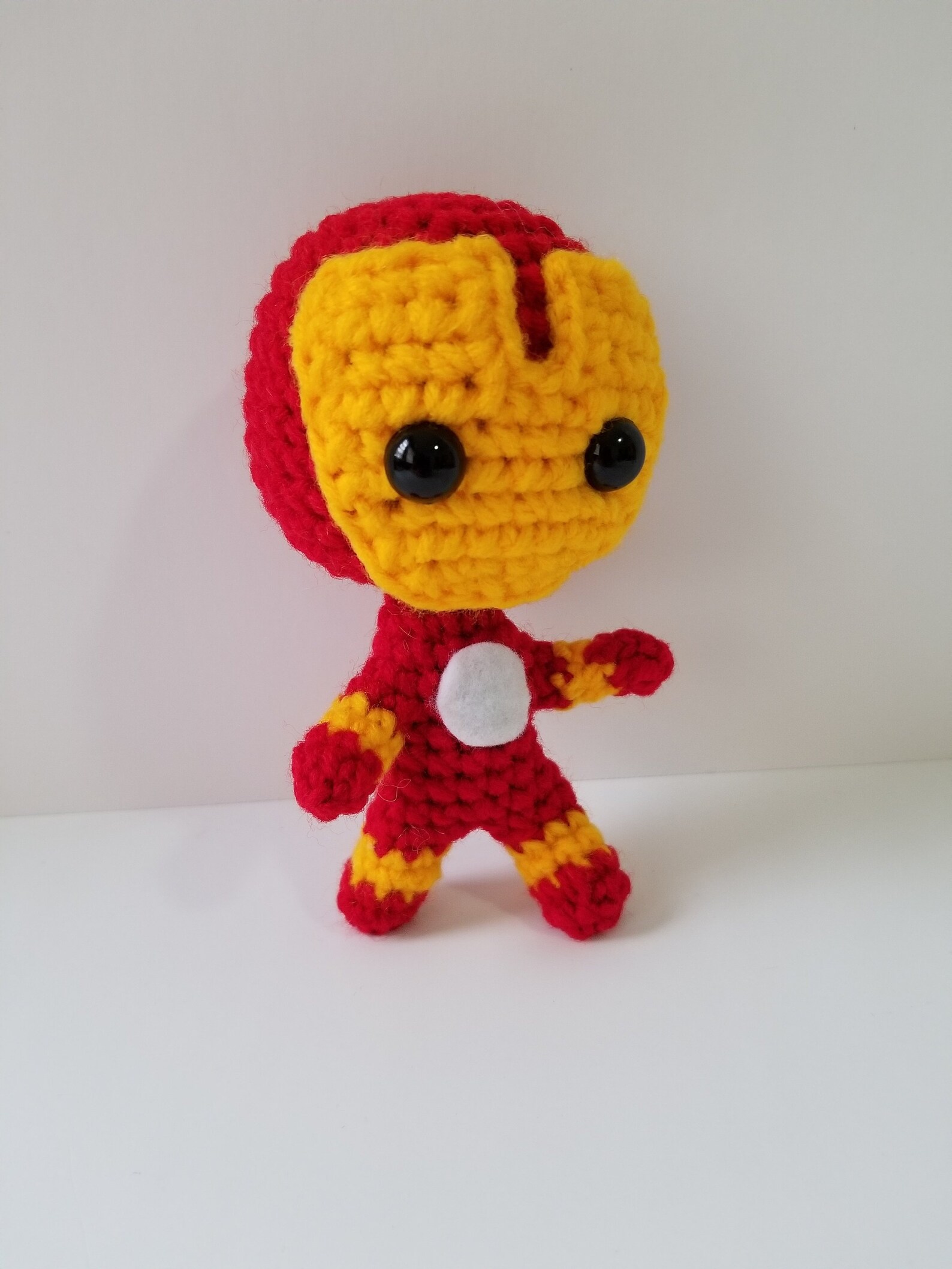 Iron Man Crochet Amigurumi Avengers - Etsy