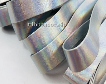 Faux leather ribbon | Etsy