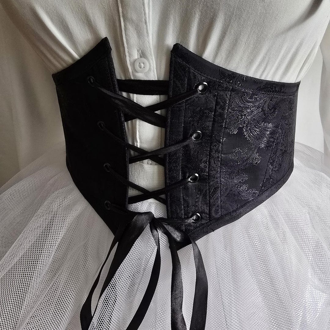 Renaissance Underbust Corset Belt – Gothic & Western Style, Multiple ...