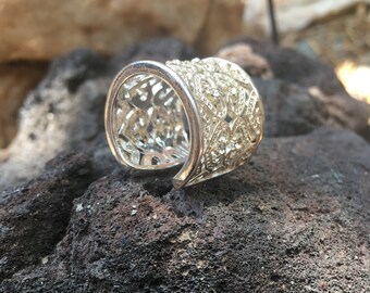 Cigar band ring | Etsy