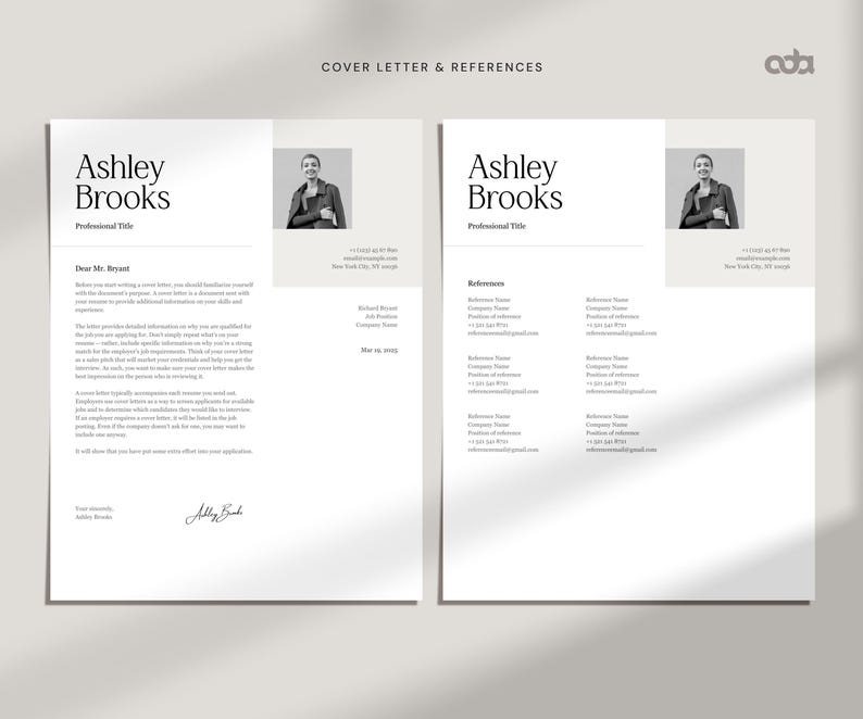 Modern Teacher Resume Template Word, Mac Pages & Canva | Perfect for ...