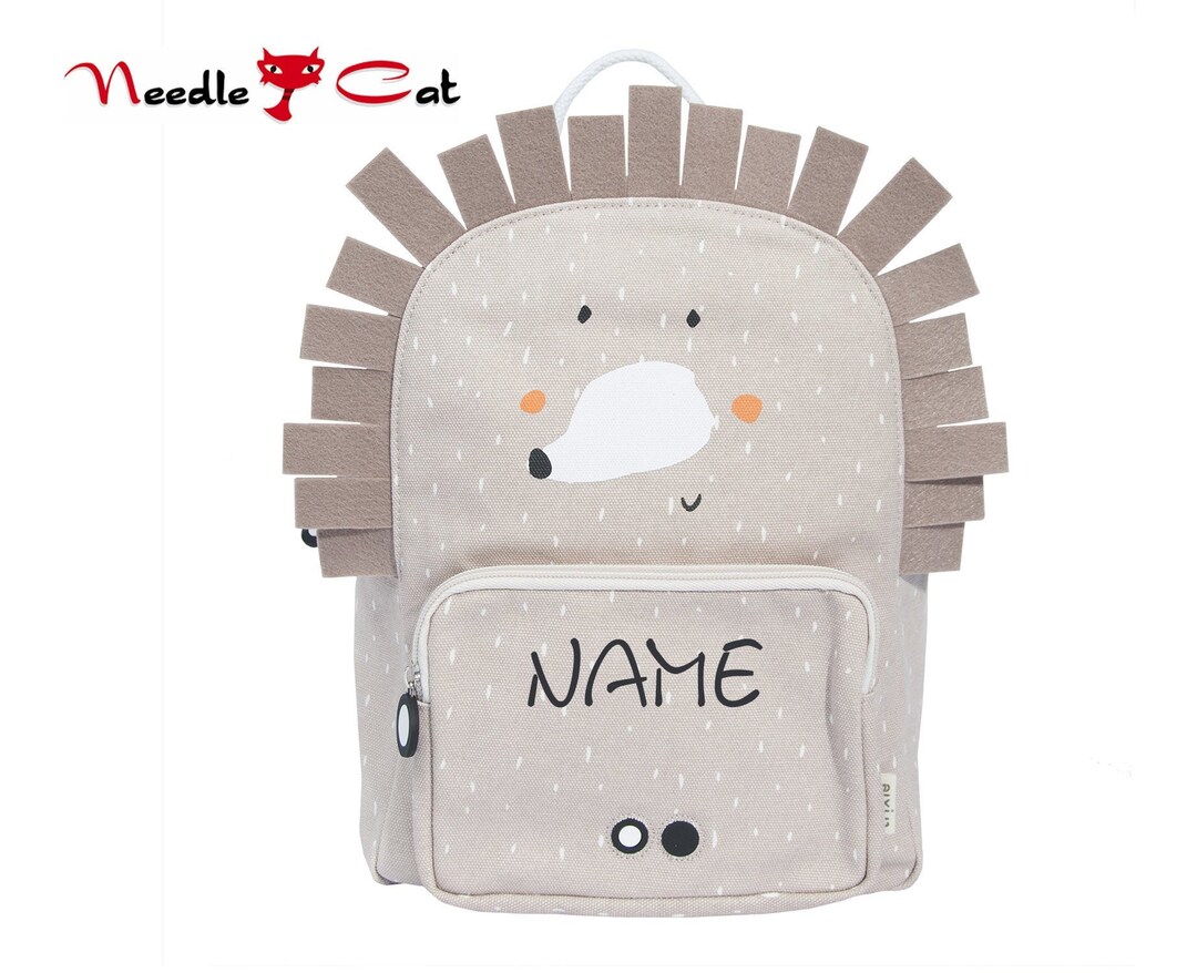 Trixie Kinder Rucksack Frau IGEL mit Namen besticktRucksack für ...