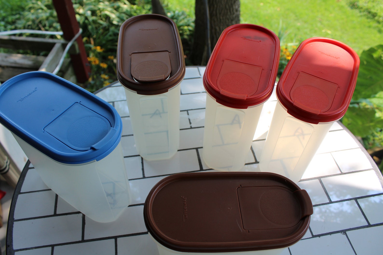 Vintage Tupperware Pantry Storage Containers - Etsy