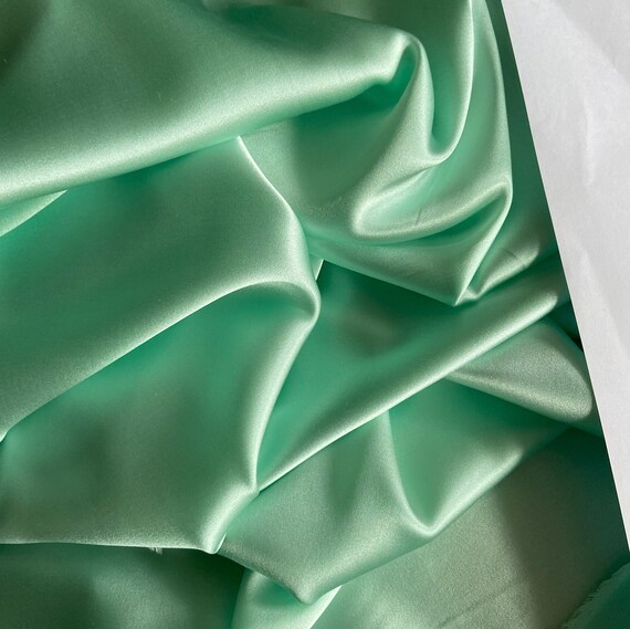 Light Green Silk Fabric