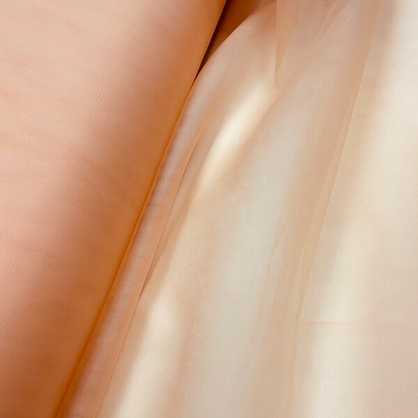 Peach Tulle Skirt - Etsy