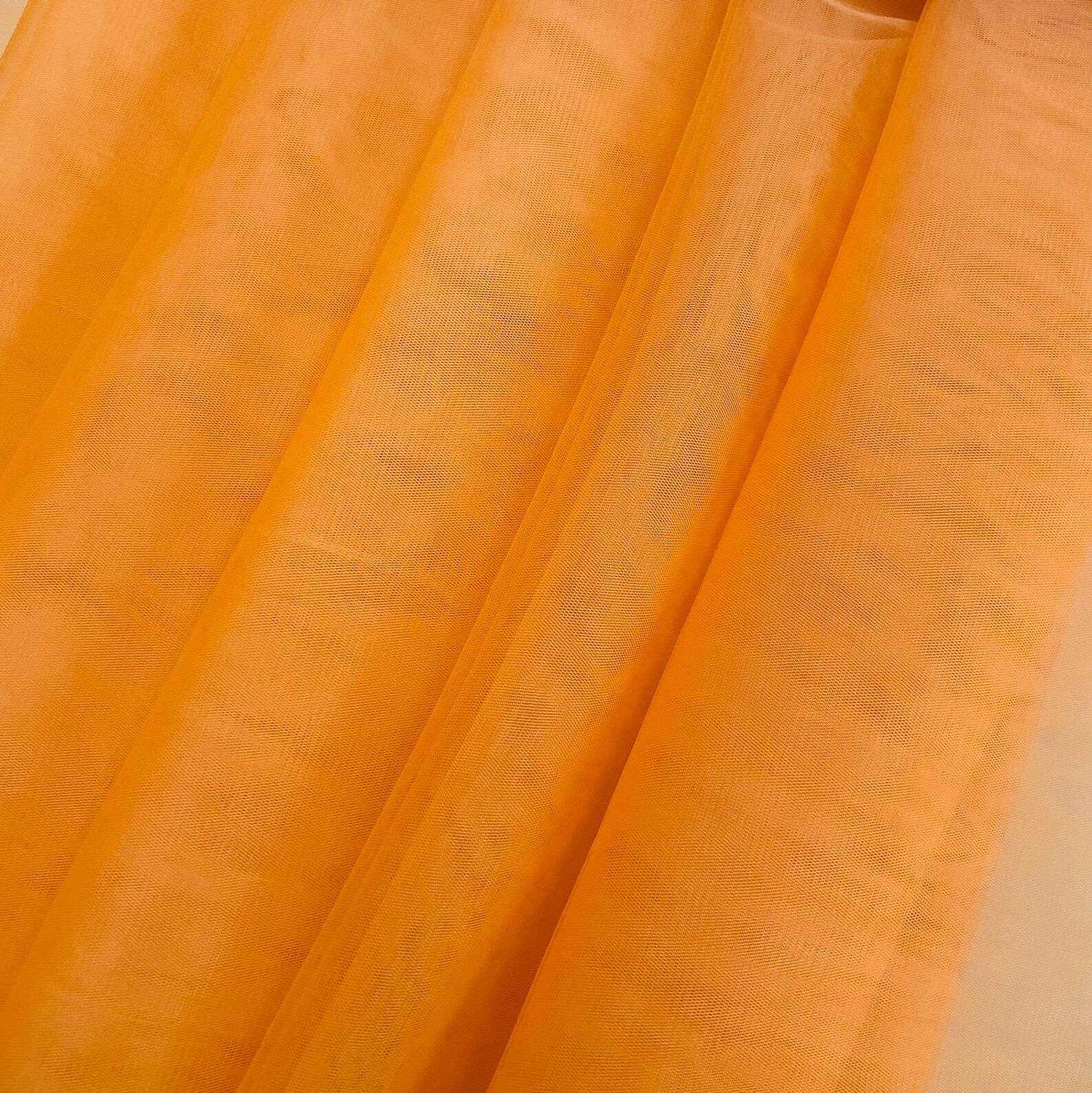 Soft Orange Color Tulle 26 of High Quality, Tulle for Veil, Skirt ...