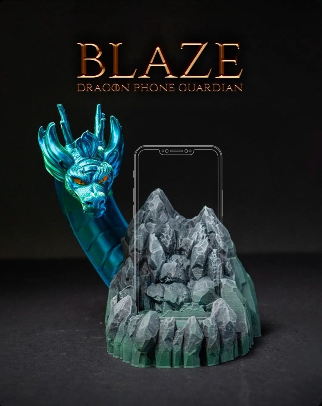 Dragon Phone Holder - Etsy