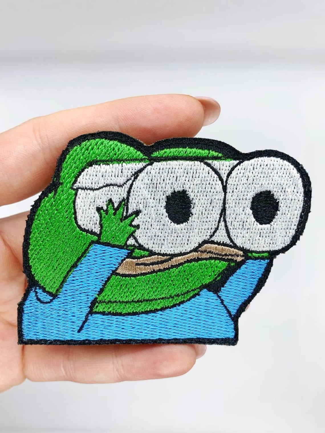 Pepe the Frog Patch Pepe Frog Embroidered Patch Pepe Toilet | Etsy