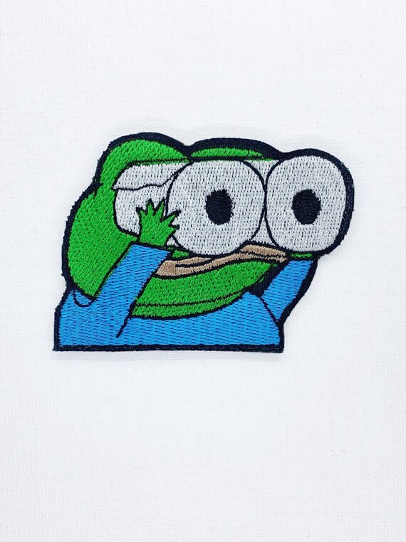 Pepe the Frog Patch Pepe Frog Embroidered Patch Pepe Toilet | Etsy