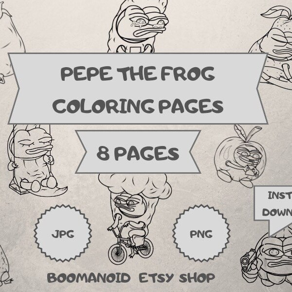 Pepe Frog - Etsy