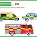 Safety for Kids Worksheet, Emergency Services, Call 999 in an Emergency, Emergency Contact List ...