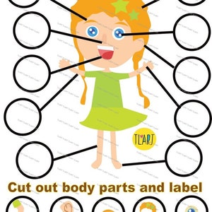 My Body Parts Labelling Activity, Early Year, Nursery, KS1, Teaching ...