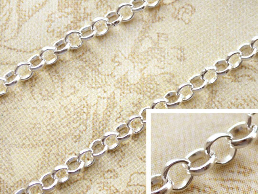 Round 2m Vintage Link Chain - Etsy