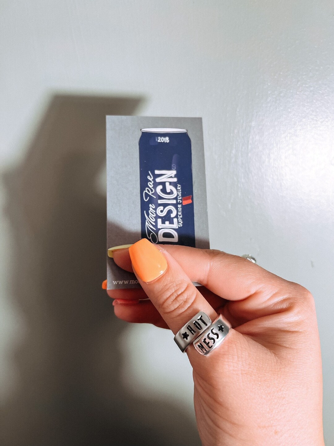 Hot Mess Wrap Ring, Hot Mess, Western, Wrap Ring, Hand Stamped Ring ...