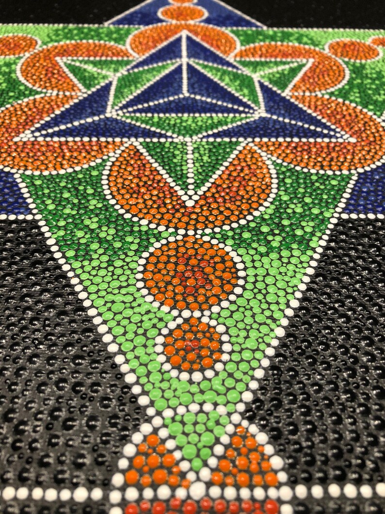 Geometry Dotpainting 40x40cm - Etsy