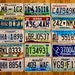 Set of 15 Colorful/graphic License Plates From 15 Different States - Etsy