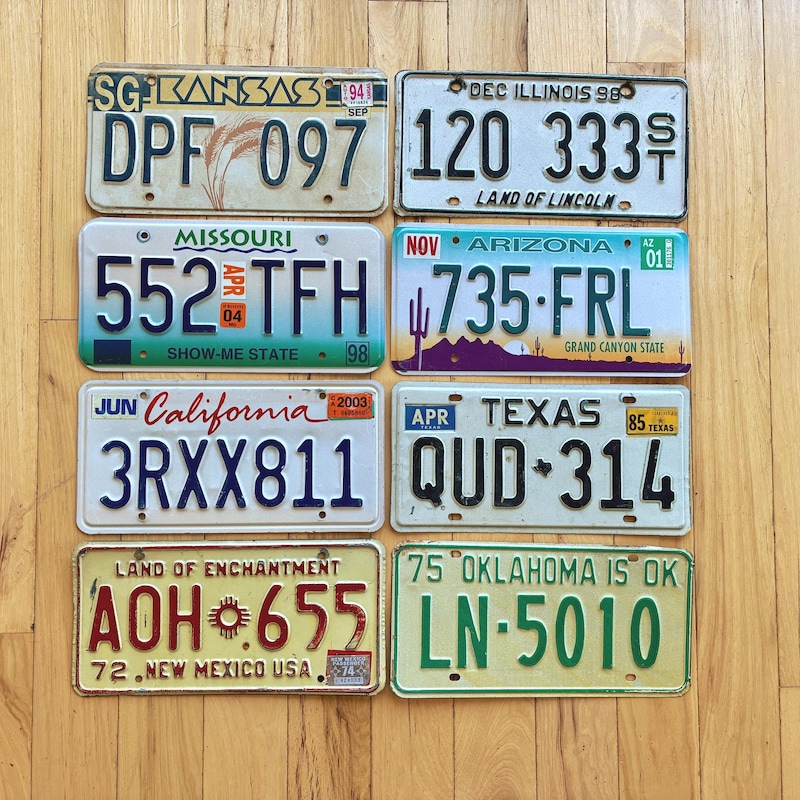 Route 66 Plate Frame - Etsy