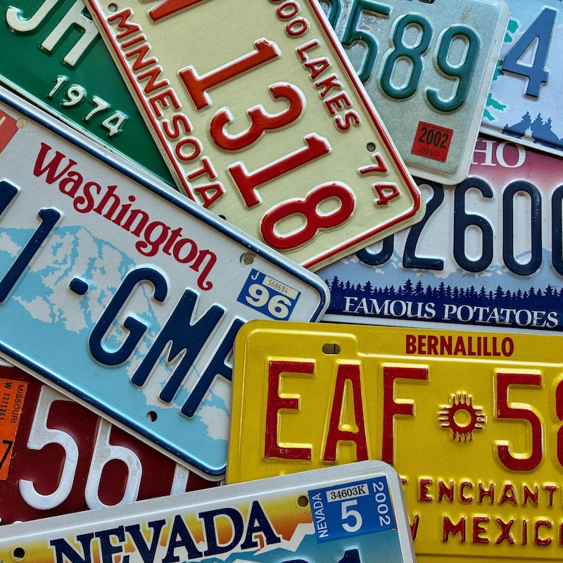 Oklahoma License Plates - Etsy