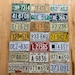 Canadian License Plates - All Provinces Available in Craft Condition - Etsy