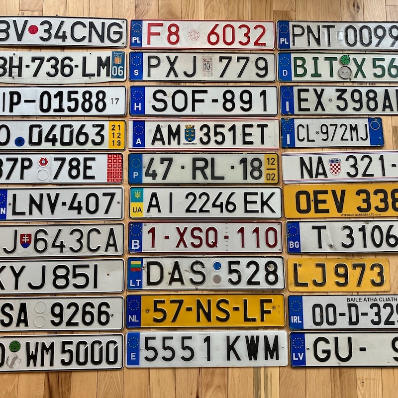 German License Plate Gift - 60+ Gift Ideas for 2026