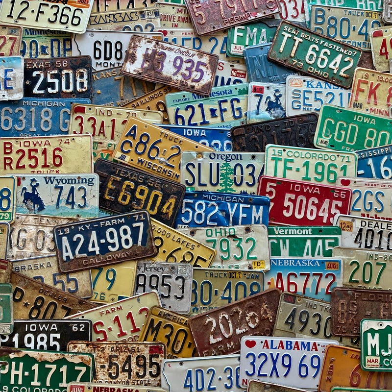 Vintage Years Plates - Etsy